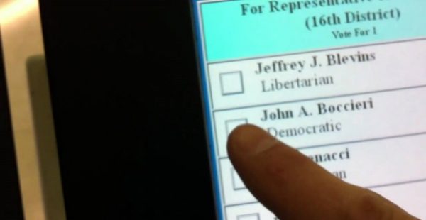 Touch Screen Flips Votes in Key Senate Race